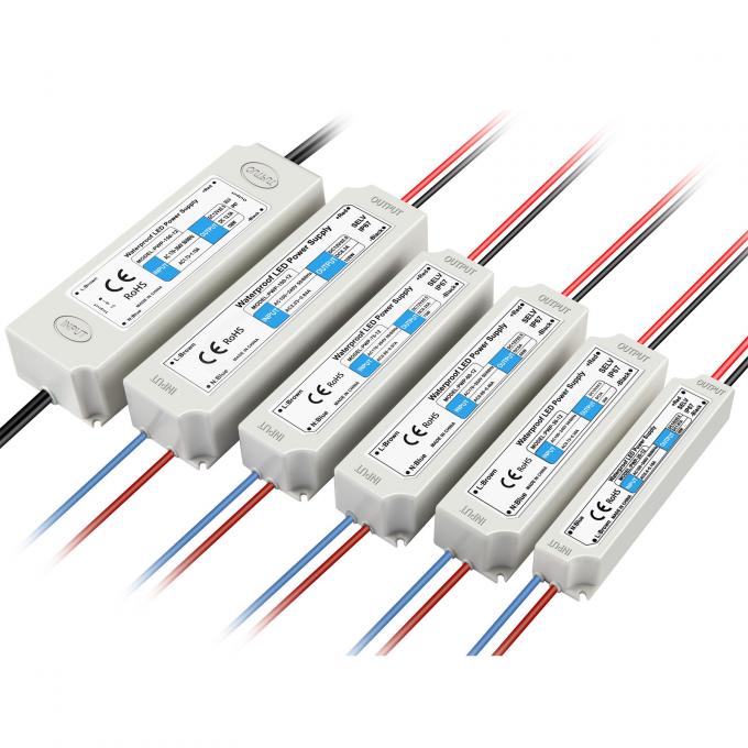 Fireproof 1670mA 12 Volt LED Strip Driver , Ultralight LED Strip Light ...